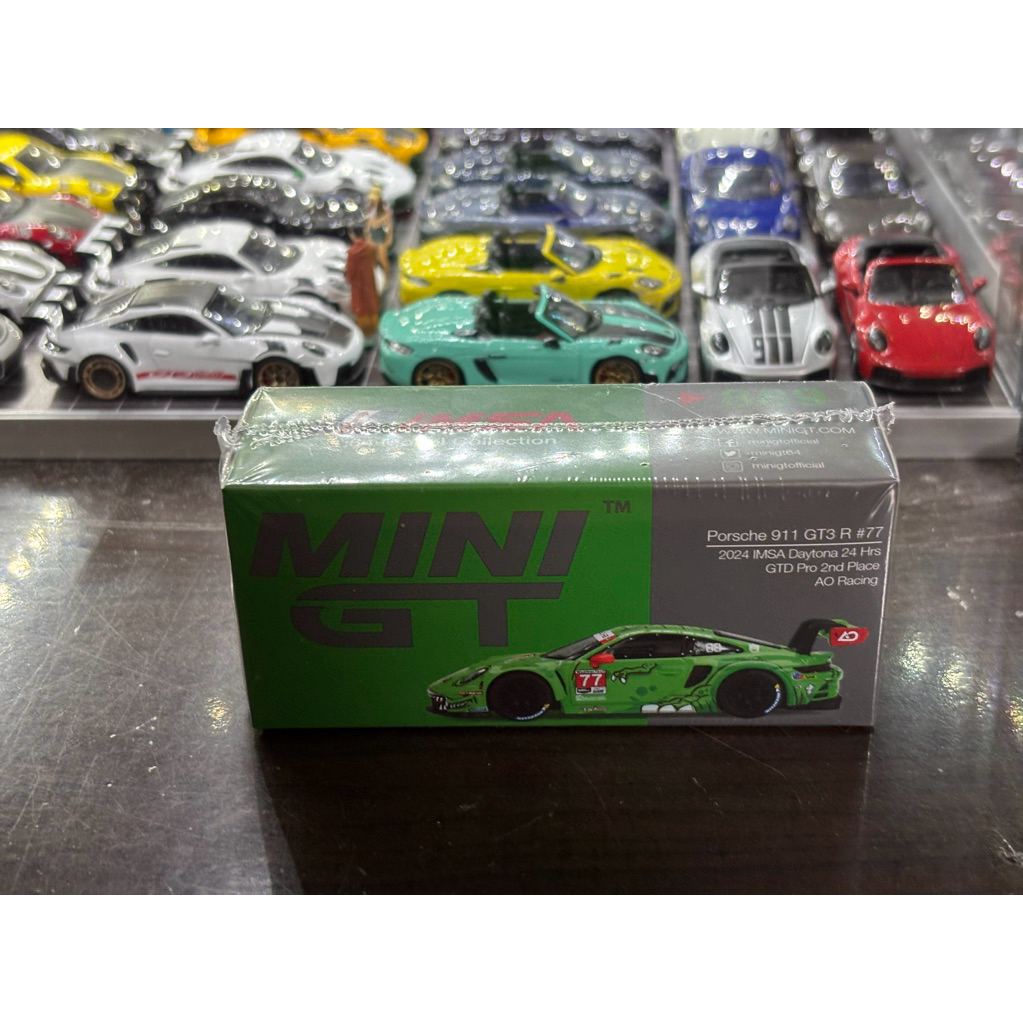 1/64 MINI GT #889 Porsche 911 GT3 R | 蝦皮購物