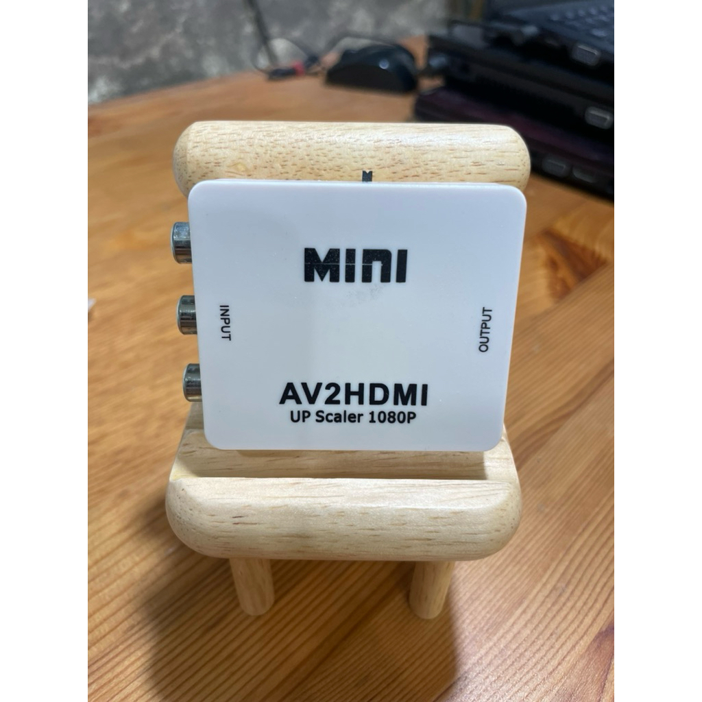 AV轉HDMI 轉換器 電視轉接器 AV2HDMI 電視轉換盒 | 蝦皮購物