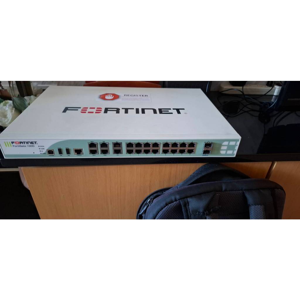 Fortinet Fortigate FG-100D UTM Firewal | 蝦皮購物