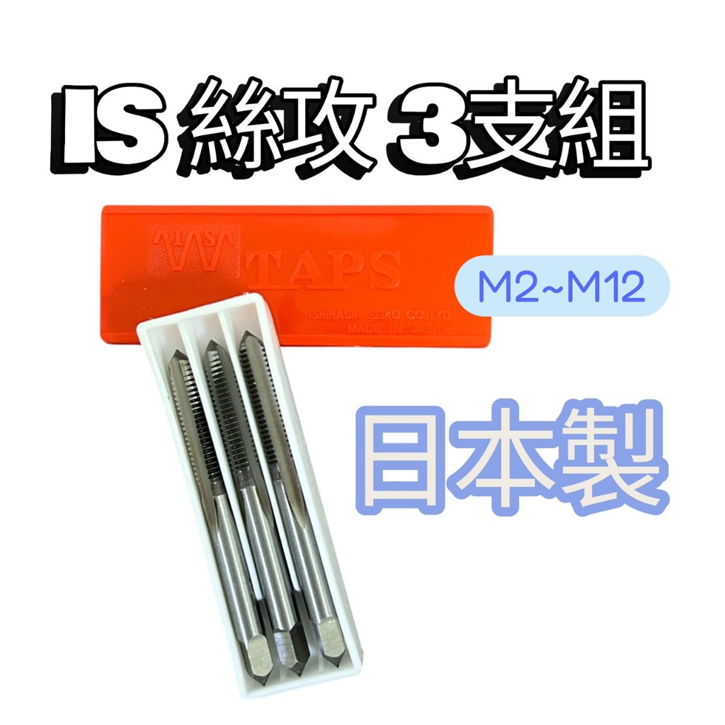 日本製 1/4 IS W20 手絞絲攻 螺絲攻 攻牙螺絲 攻牙器 IWS 1/4*W20 2分 | 蝦皮購物