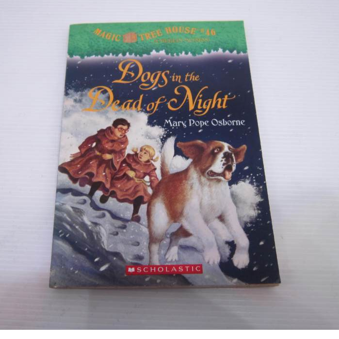 「二手書」Magic tree house #46 Dogs in the Dead of Night MM 英文讀本 | 蝦皮購物