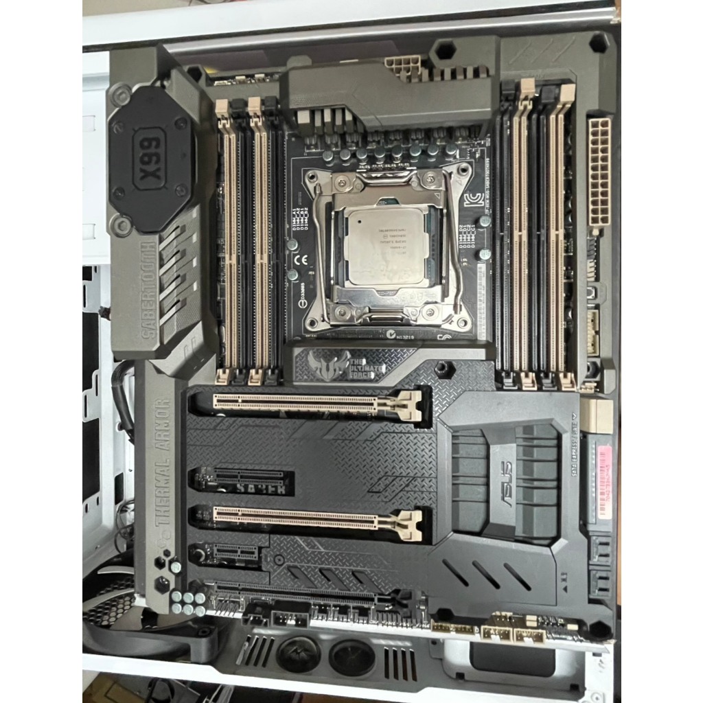 華碩 X99-SABERTOOTH X99 + i7-6900K，一套 | 蝦皮購物