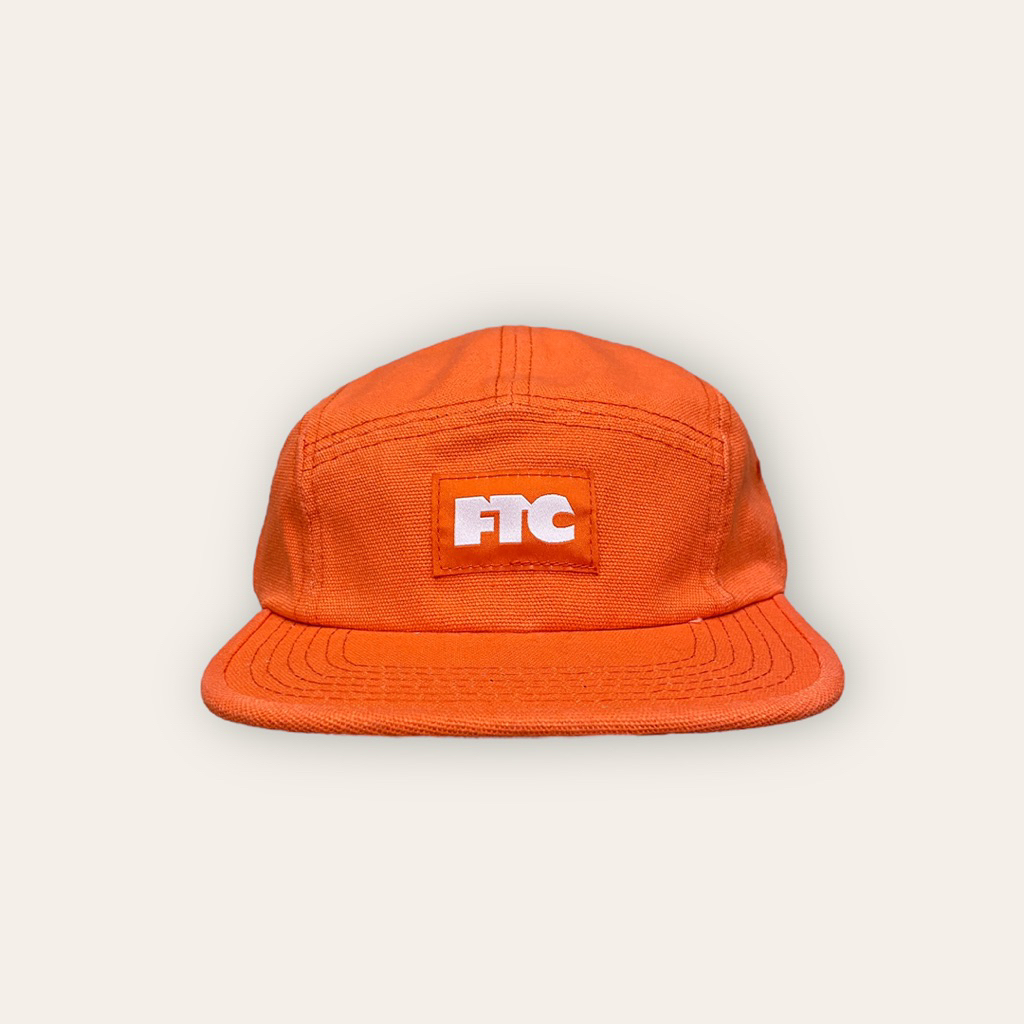 全新 現貨 FTC canvas 5 panel camp 帆布 皮革調節 分割帽 五分帽 街頭 滑板 復古 衝浪 | 蝦皮購物