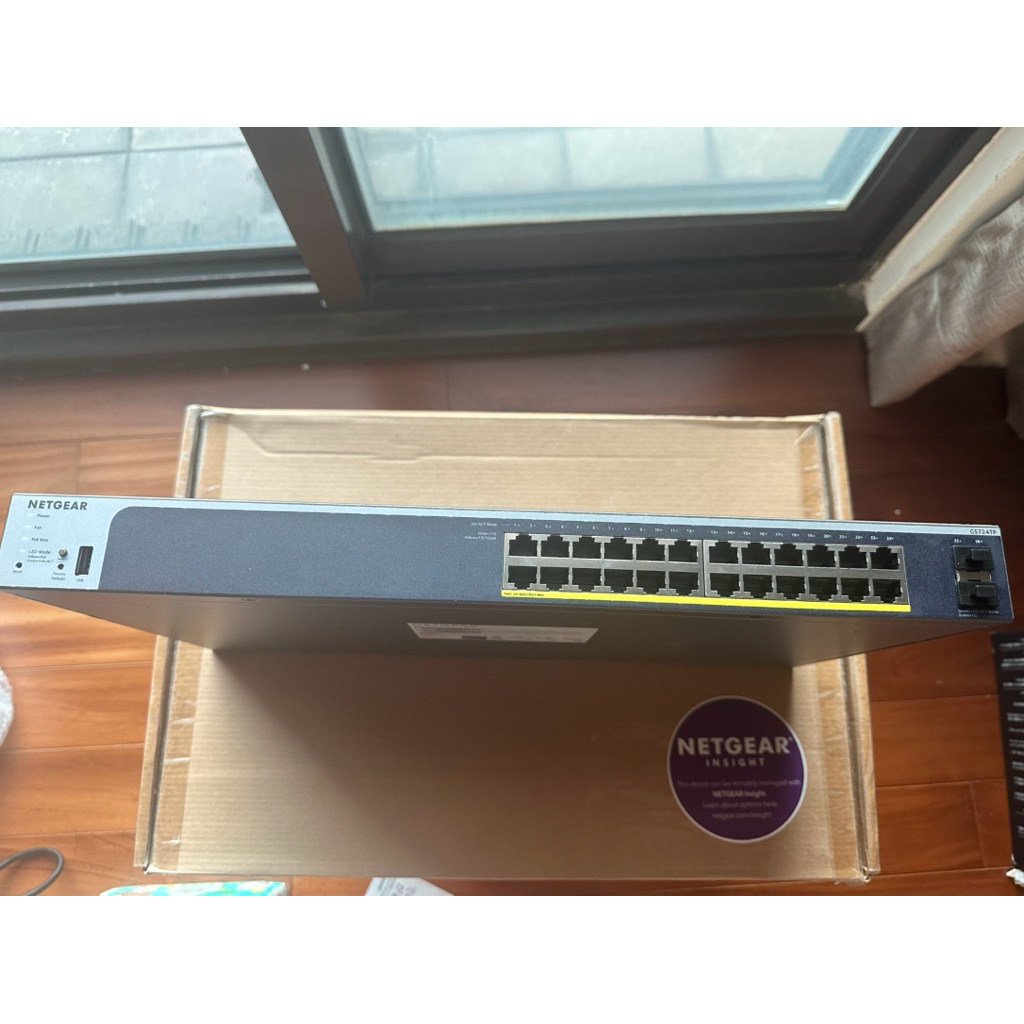 Netgear GS724TP v3 24 Port PoE+ Managed Switch 智能網管交換器 POE | 蝦皮購物