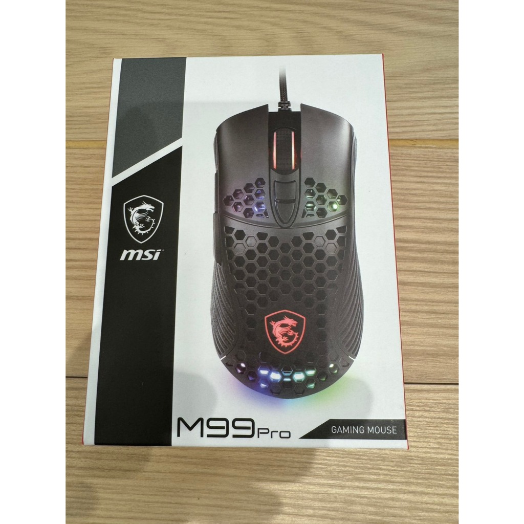 MSI 微星 Gaming Mouse M99 Pro Box 專業電競滑鼠 冷風造型設計 全新 盒裝 | 蝦皮購物