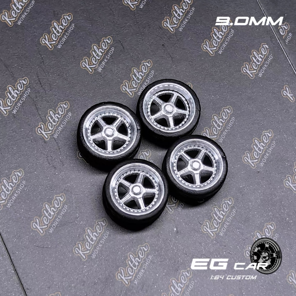 【阿雲】EGwheels impul r701 附带卡钳碟盤 9.0mm 1/64 改裝輪框 靜態無軸 | 蝦皮購物