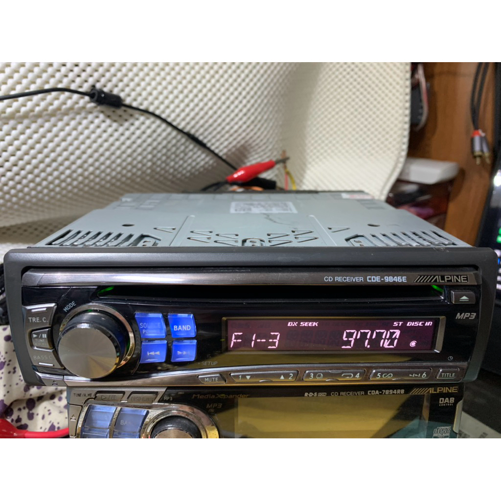 ALPINE CDE-9846E車用CD主機 | 蝦皮購物