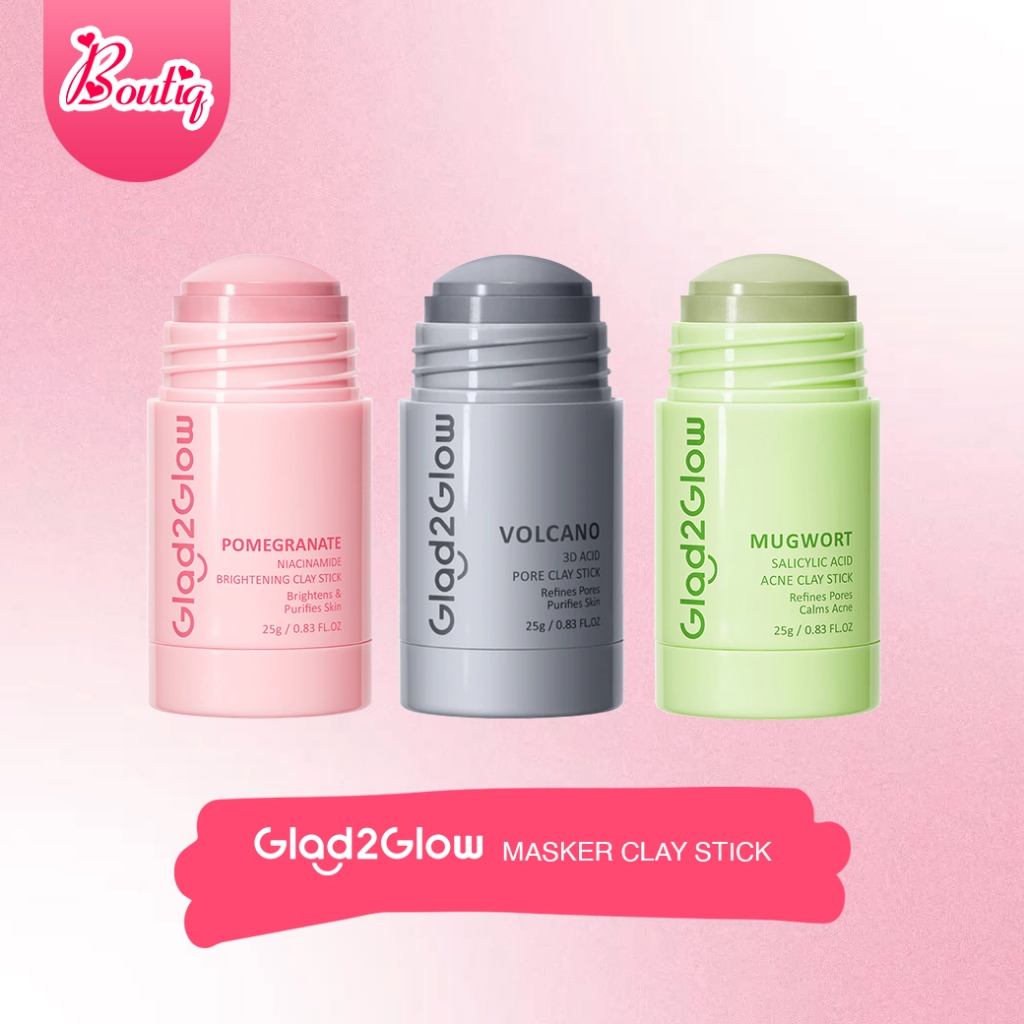 BOUTIQ 】GLAD2GLOW CLAY MASK G2G 黏土面膜 | 蝦皮購物