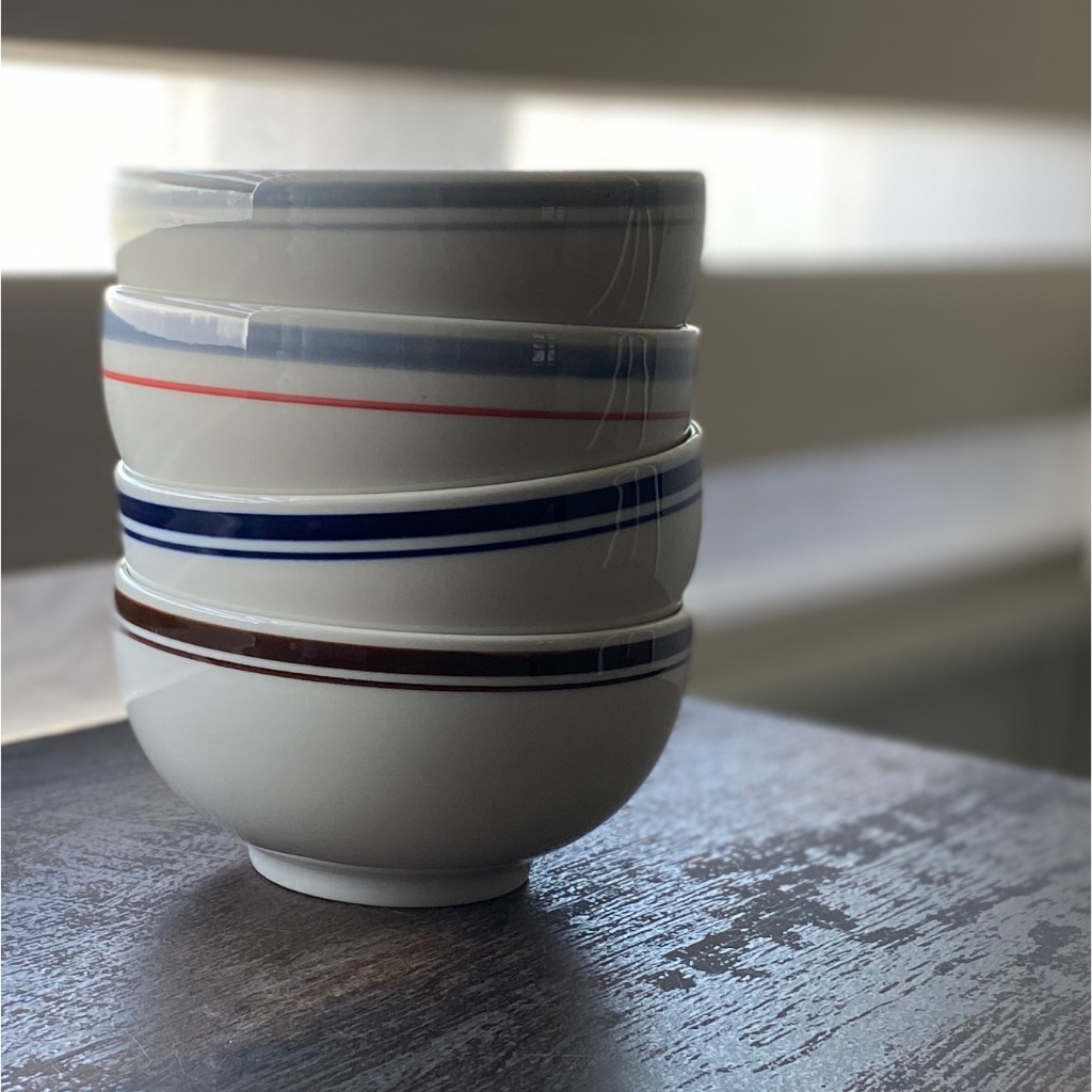 【日本製】FOG Kanesuzu復古線條飯碗12.5cm | 蝦皮購物