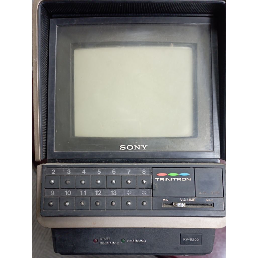 早期 sony kv-5200迷你彩色電視機 | 蝦皮購物