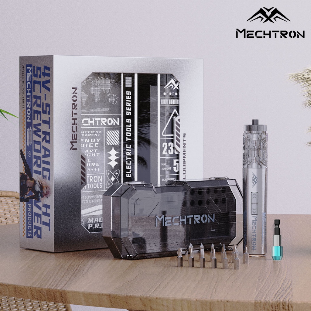 【台灣現貨・隔日到貨】MECHTRON 機甲宇宙 I PRO 電動螺絲機｜充電式家用3C維修工具 無刷高效扭力 輕巧便攜 | 蝦皮購物
