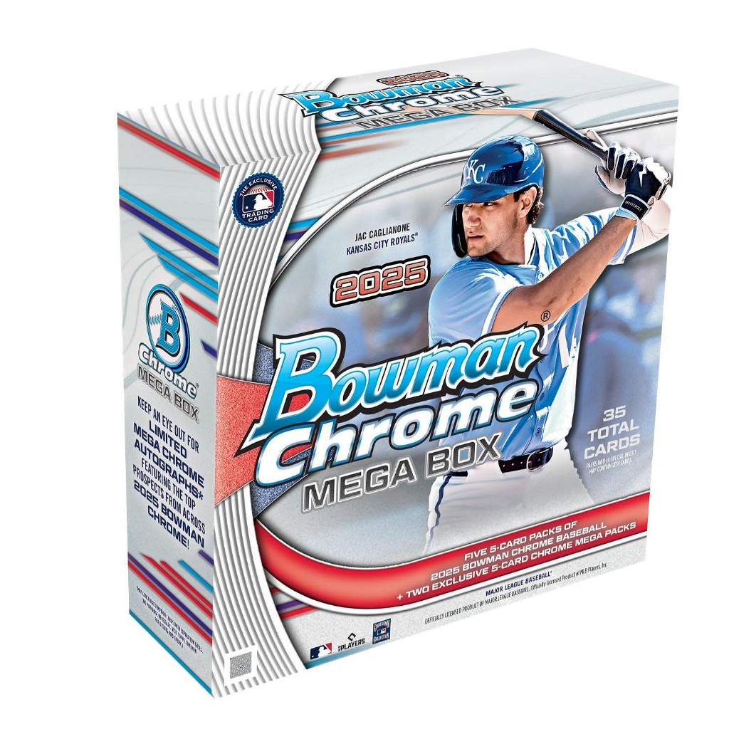 預購商品 2025 Topps Bowman chrome mega box | 蝦皮購物