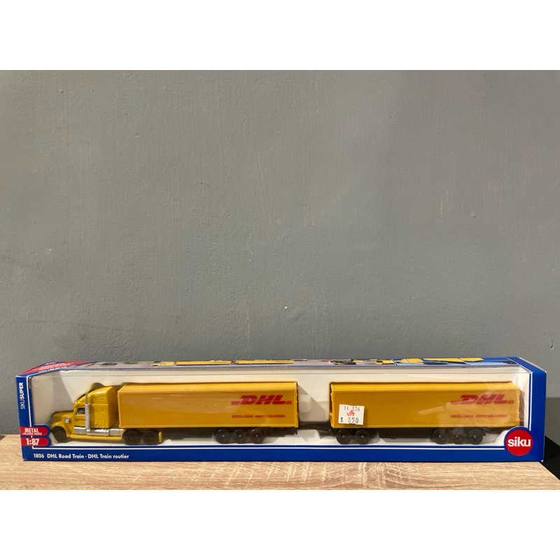 SIKU 1806 DHL Road Train 連結車 貨車 1/87 1:87 通運 小車 模型車 | 蝦皮購物