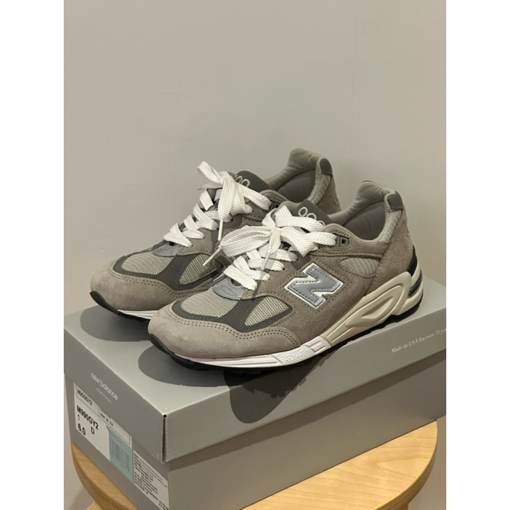 New Balance M990GY2 us6 nb 990v2 灰 | 蝦皮購物