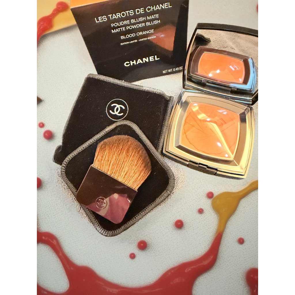 CHANEL 香奈兒塔羅腮紅盤｜Blood Orange｜限量版｜全新現貨 | 蝦皮購物