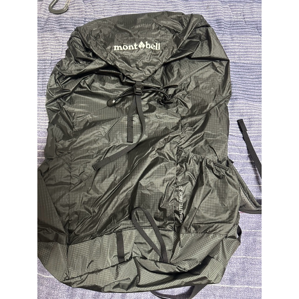 mont-bell VERSALITE PACK 20L 輕量可收摺多用途收納背包 輕量包 攻頂包 #1133322 | 蝦皮購物