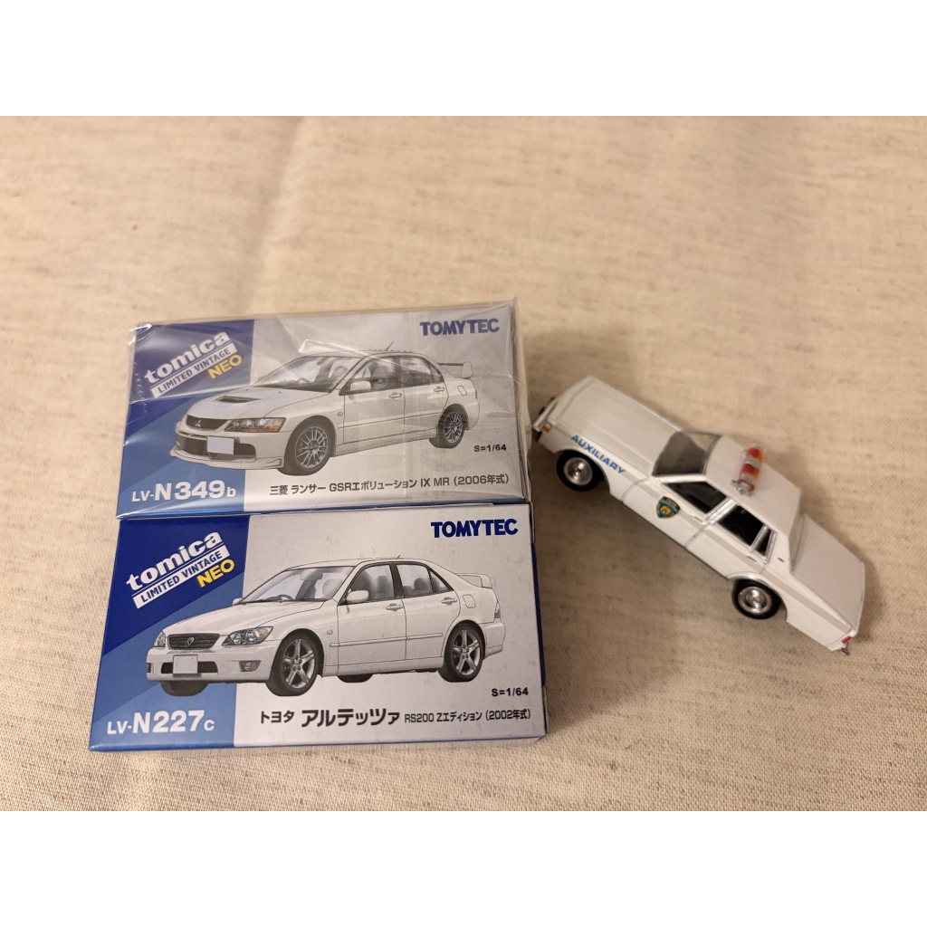 ⋯TLV⋯1/64 TOMYTEC LV-N349a+LV-N227c(EVO iX.LEXUS RS200) | 蝦皮購物