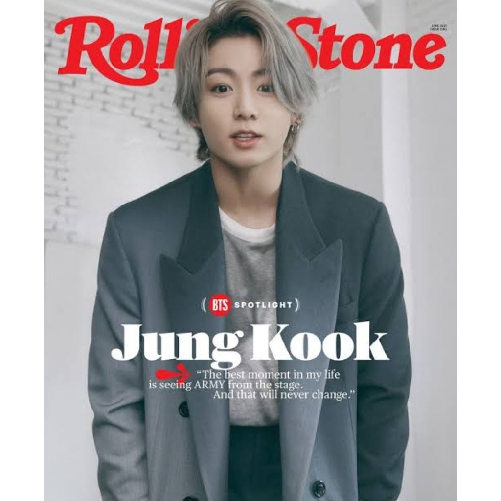現貨絕版雜誌 rolling stone Magazine June 2021 Issue RM JK 金南俊 田柾國 | 蝦皮購物
