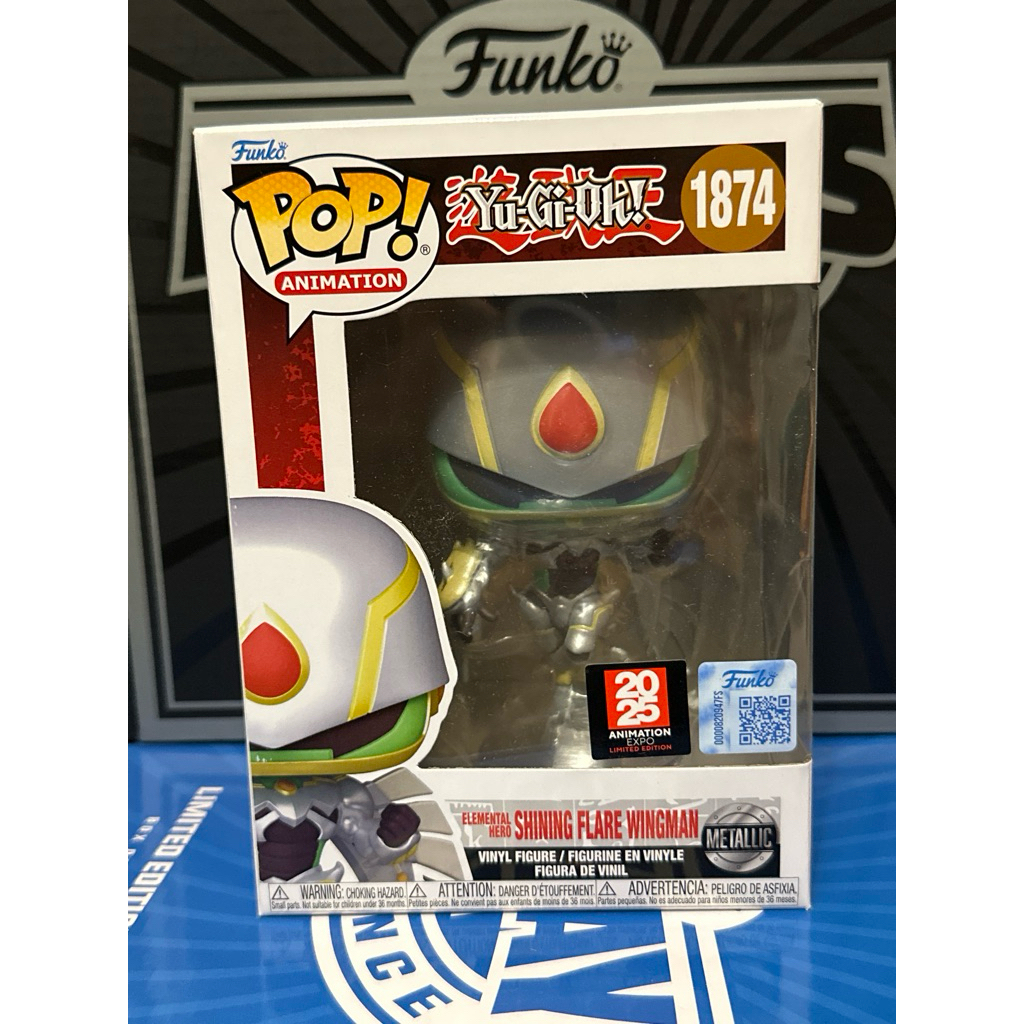C&J 限定版 現貨 Funko PoP 遊戲王 元素英雄 閃光火焰翼俠 1874 | 蝦皮購物