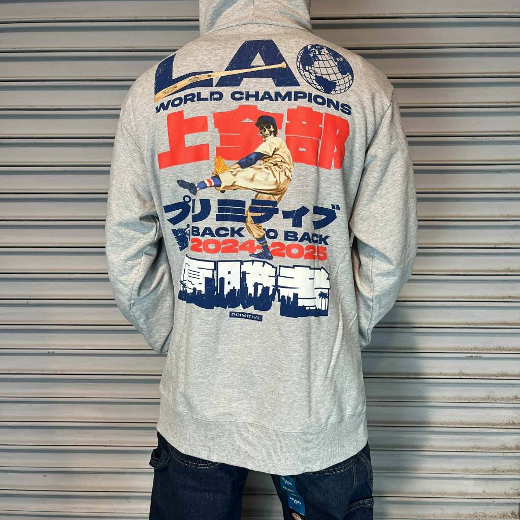 PRIMITIVE PAPHO2572 LAST PITCH HOOD LA冠軍系列 NEVERMIND | 蝦皮購物