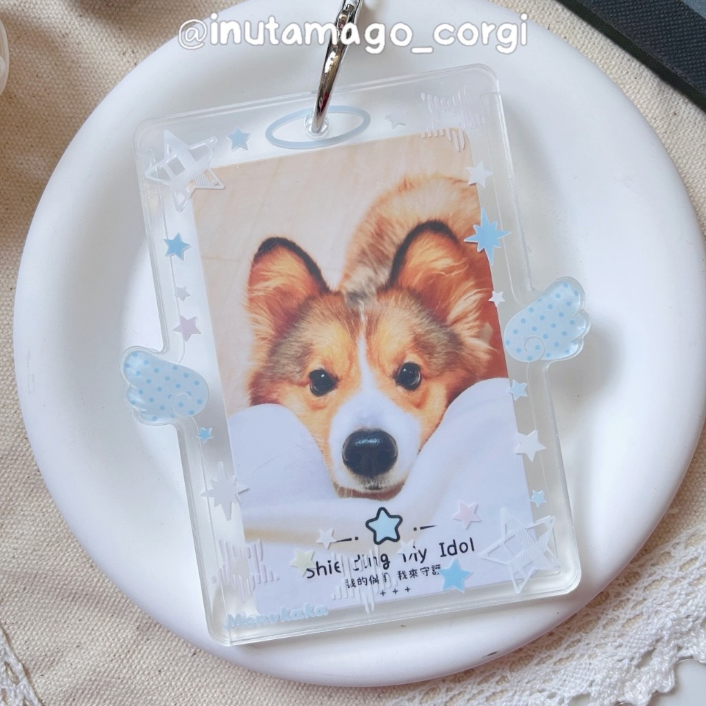 台灣現貨 免運 天使卡套 天使卡磚 壓克力卡套 卡磚吊飾 壓克力卡磚 小卡保護套 小卡收納套 小卡套 卡磚 小卡收納 | 蝦皮購物