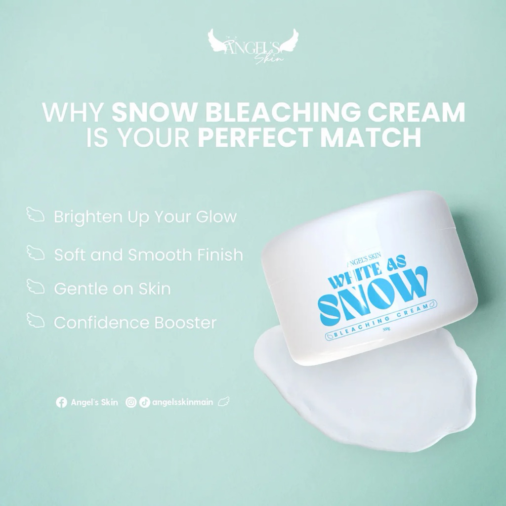 Angel’s Skin White As Snow Bleaching Cream 300g | 蝦皮購物