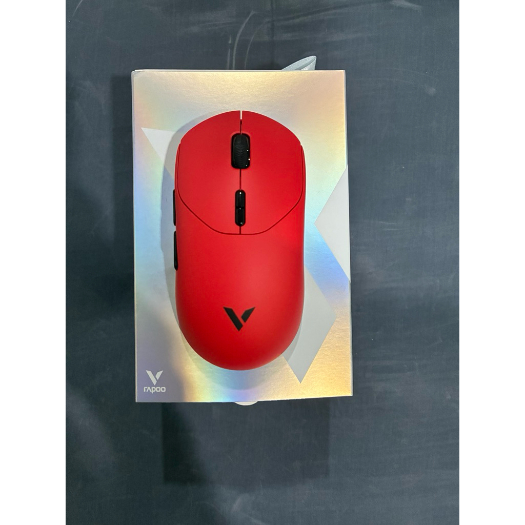 RAPOO 雷柏 VT2 紅色 類logitech g pro superlight | 蝦皮購物