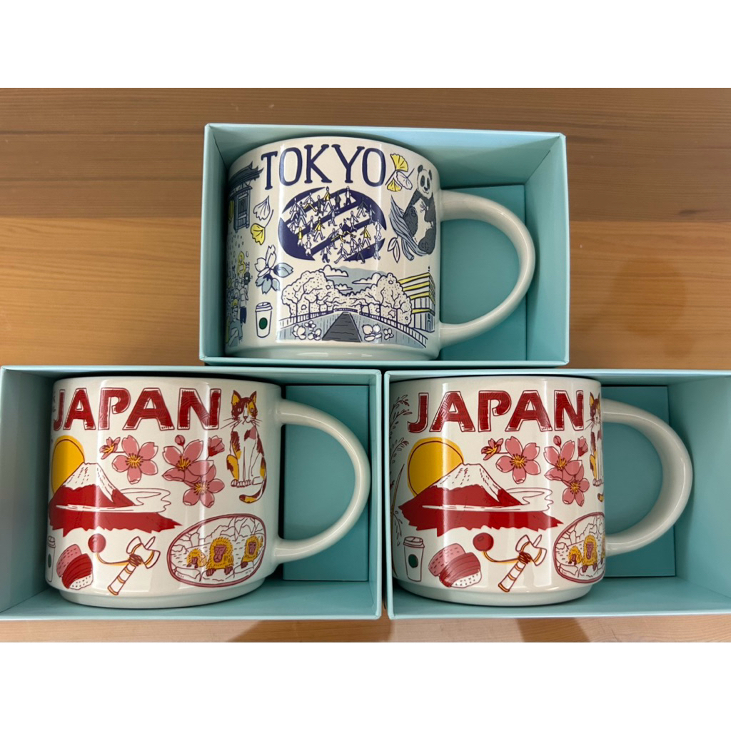 【H2Y小鋪】星巴克 Starbucks 城市杯：日本 東京 Japan Tokyo 414ml 馬克杯 現貨 | 蝦皮購物