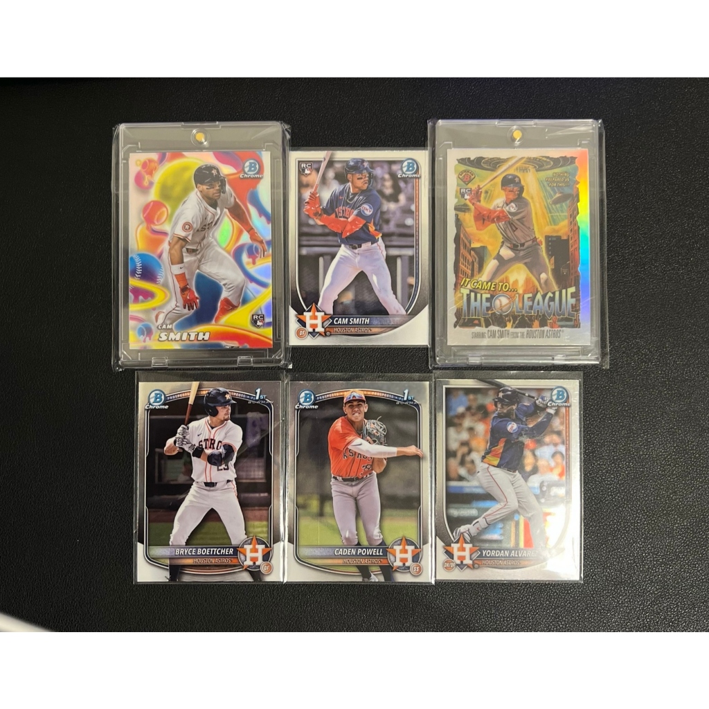 Cam Smith RC+2特卡 其餘贈 共6張 2025 Bowman Chrome Melt Mashers 太空人 | 蝦皮購物