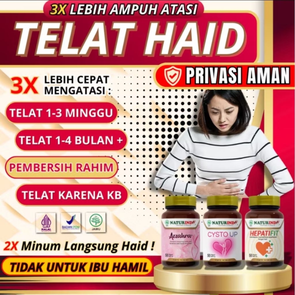 Telat Datang Bulan Haid Paling Ampuh Cepat Melancarkan | 蝦皮購物