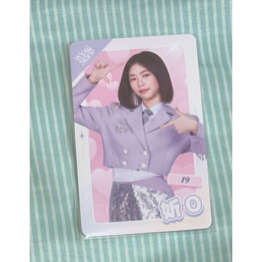 #19 妡0 2025 Wing Stars icash 2.0 + 妡0 WS 單曲寫真帆布袋 台鋼雄鷹 啦啦隊 | 蝦皮購物