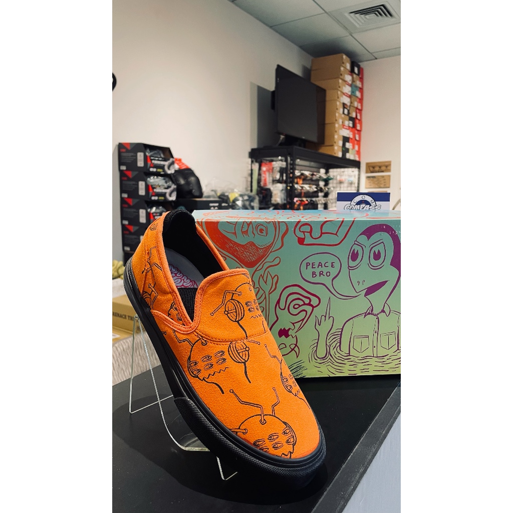 Emerica x Toy Machine (BUE) 聯名款 麂皮滑板鞋 懶人鞋 G6鞋墊 | 蝦皮購物