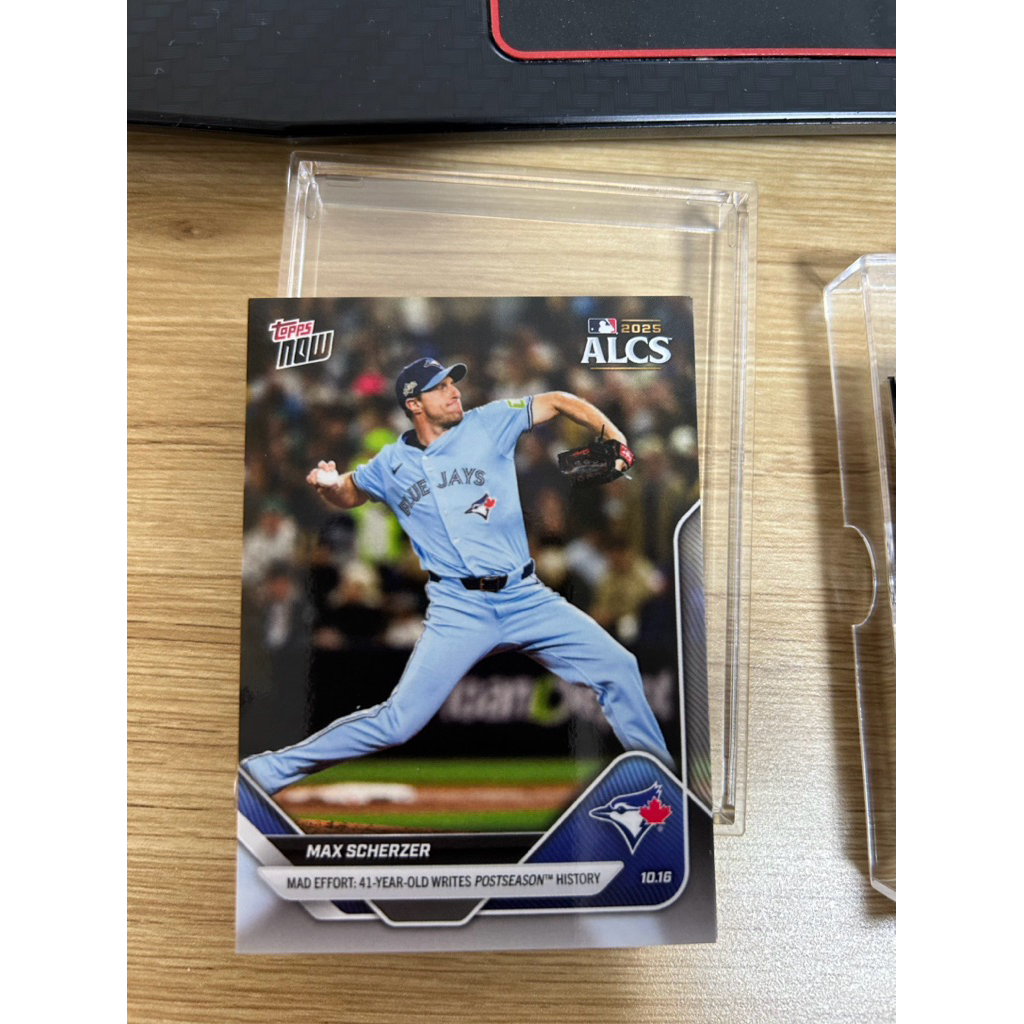 Max Scherzer 球員卡 2025 MLB TOPPS NOW Card 876 G4老賽揚登板奪勝 | 蝦皮購物