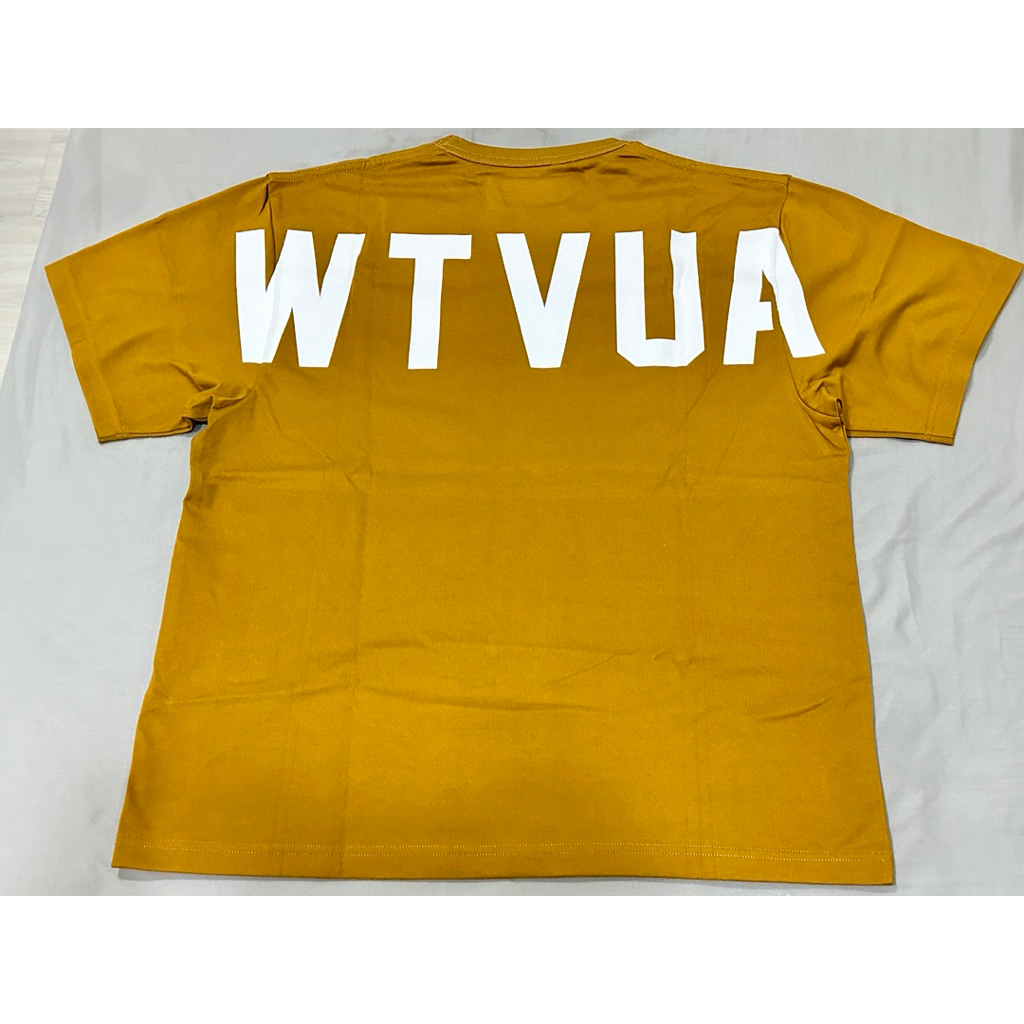 Wtaps wtvua 背後大logo tee | 蝦皮購物