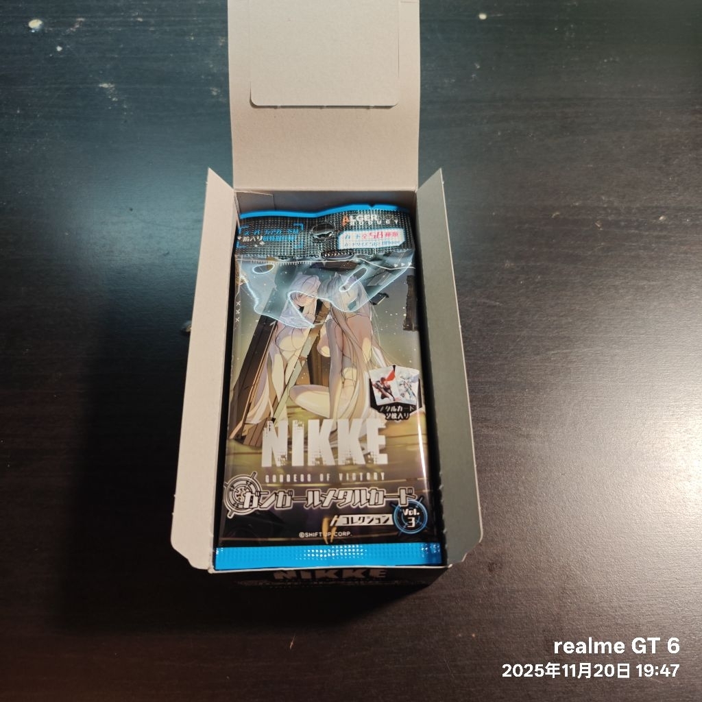 日本品牌 Algernon Project 勝利女神 NIKKE 妮姬 槍少女金屬卡片收藏 第三彈 盲抽 （每包2入） | 蝦皮購物