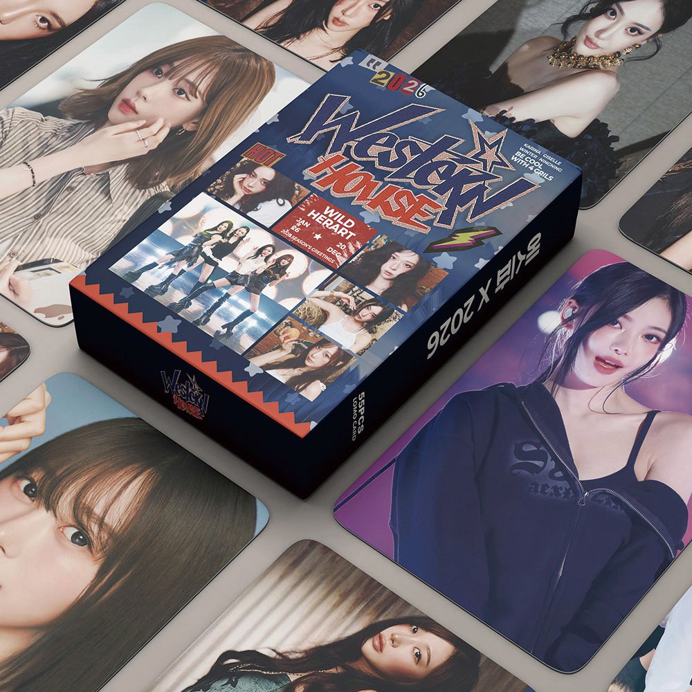 【現貨】Aesp 2026春節小卡《Western House》55張KARINA WINTER NINGNING三寸 | 蝦皮購物