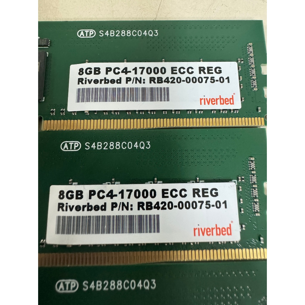 Riverbed RB420-00075-01 DDR4 2133 8GB ECC REG 二手品 可議價 | 蝦皮購物