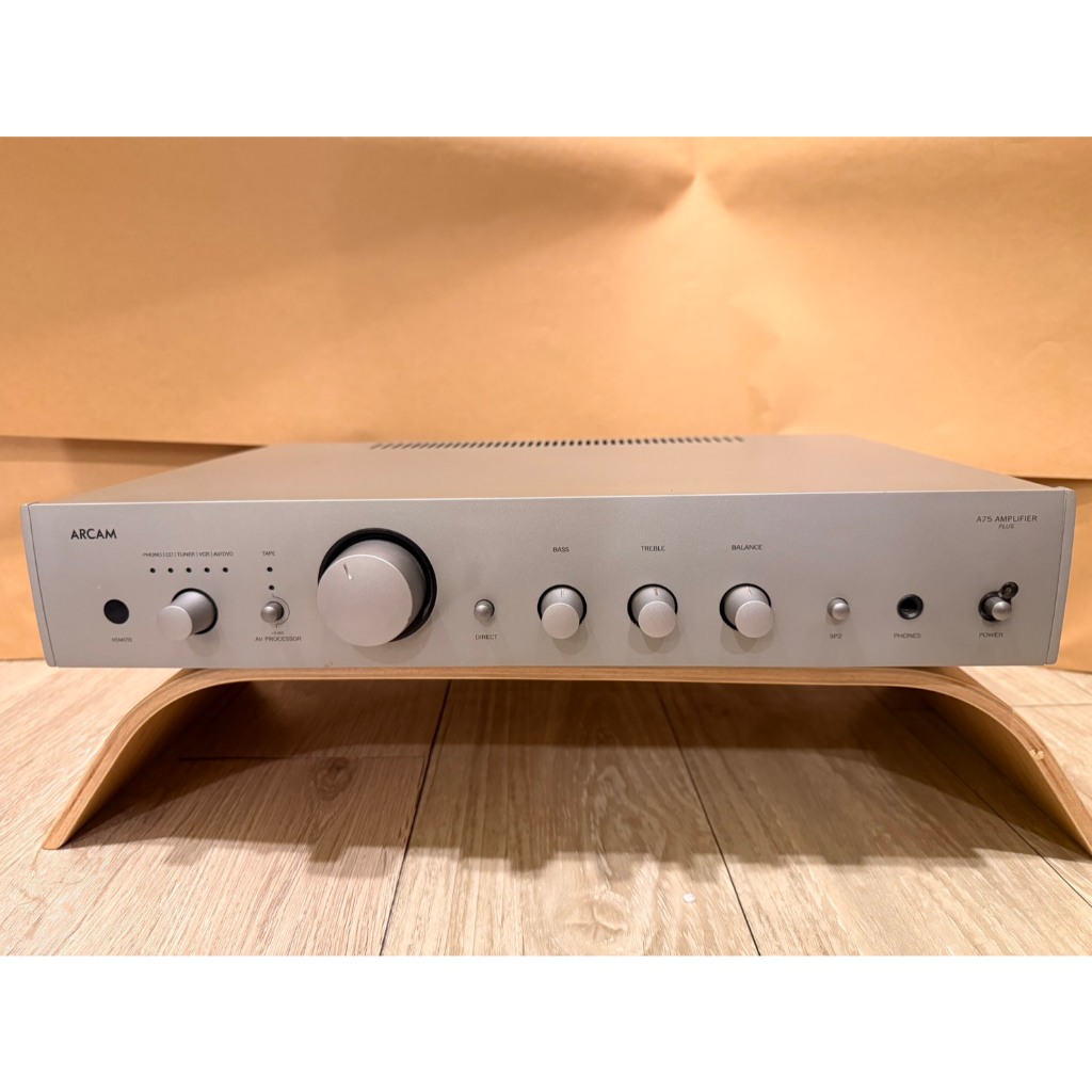 ARCAM A75 綜合擴大機 綜擴 英國製 (有唱頭放大/有前級輸出/AB組喇叭/代用遙控器） | 蝦皮購物