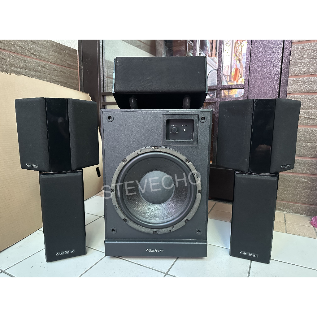 美國 ATLANTIC TECHNOLOGY MODLE 4.5 家庭劇院5.1喇叭組合 音質很棒 品項還不錯 | 蝦皮購物