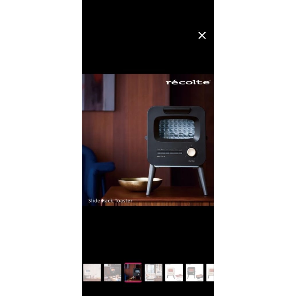 日本品牌recolte（麗克特）Slide Rack Toaster 經典烤箱（型號RSR-2）黑色 | 蝦皮購物