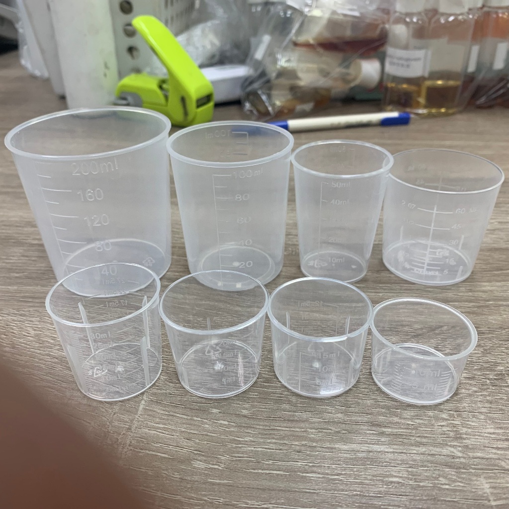 【順億化工】PC 刻度無柄塑膠量杯 (10~200ml) DIY工具常用器具 量杯【GGG】 | 蝦皮購物