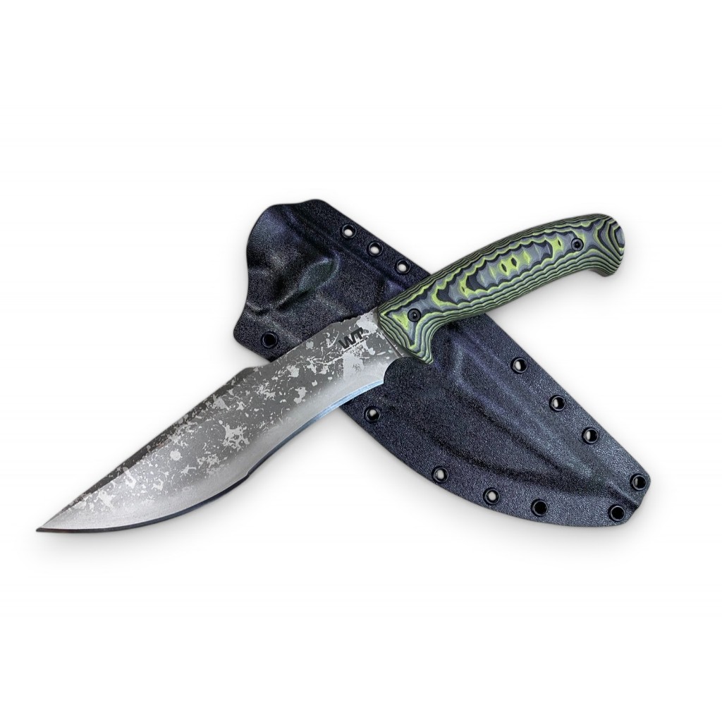 【瑞棋精品名刀】WTG Lanzeta II 蘭澤塔二代 SP潑墨版/殭屍迷彩柄-Rugged/綠鞘 | 蝦皮購物