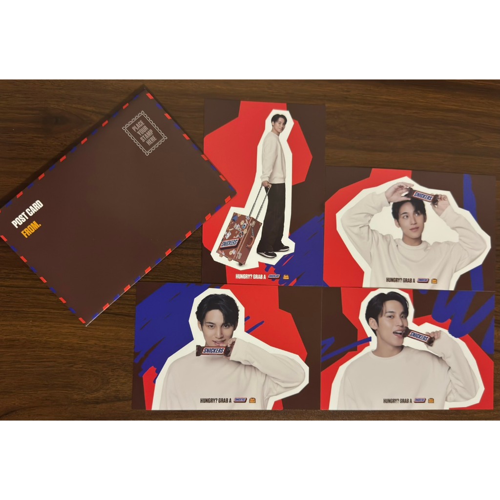 【現貨】【隔日到貨】士力架 / MINGYU / SEVENTEEN / 摺疊明信片組 / SNICKERS / 韓星 | 蝦皮購物