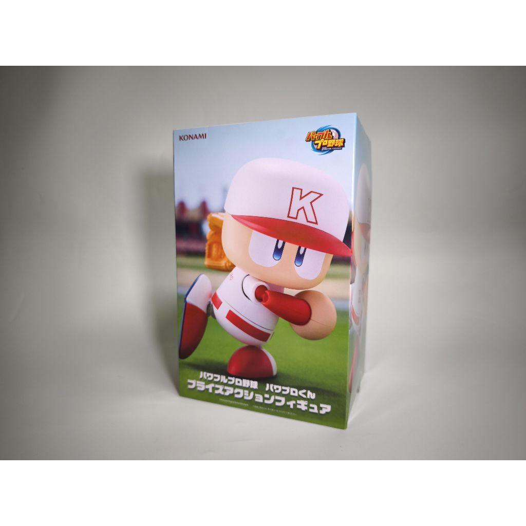日版 正版!景品公仔 KONAMI 實況野球 Pawapuro君 野球君 (盒普) | 蝦皮購物