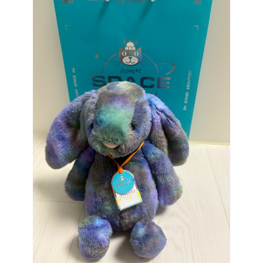 韓國首爾限定快閃店 JELLYCAT 太空系列 限定快閃 回台途中 月底到貨 只有一隻 附紙袋 Space系列 | 蝦皮購物