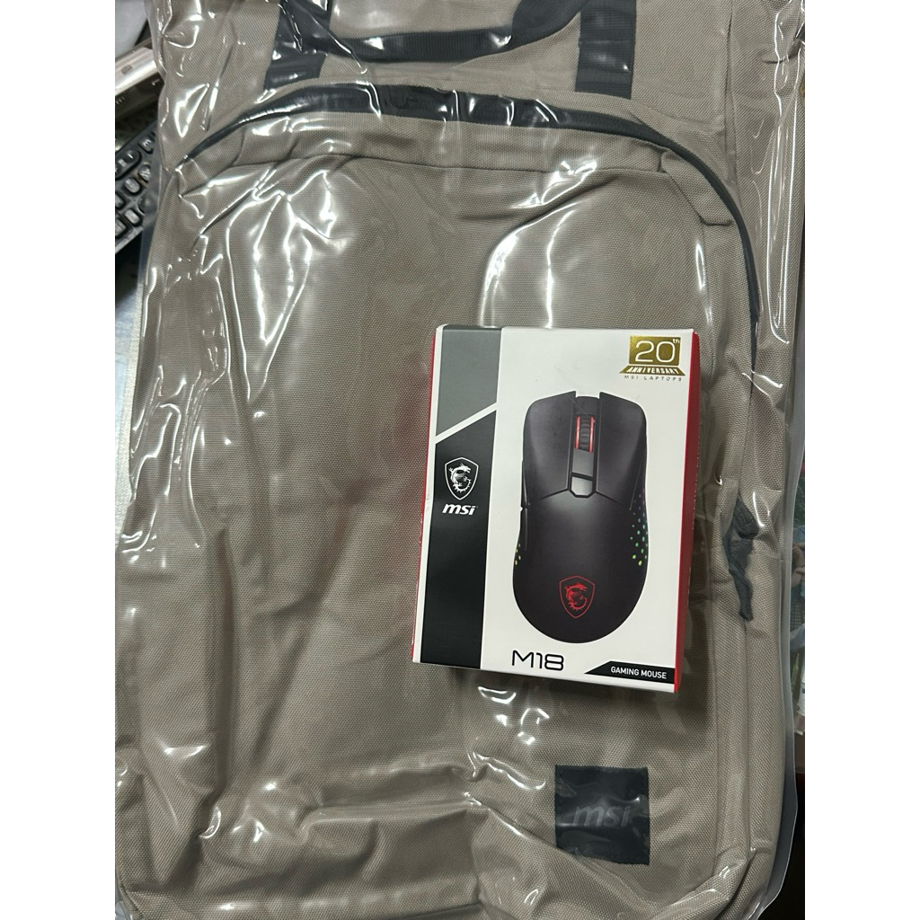 msi筆電包 msi無線滑鼠m18 | 蝦皮購物