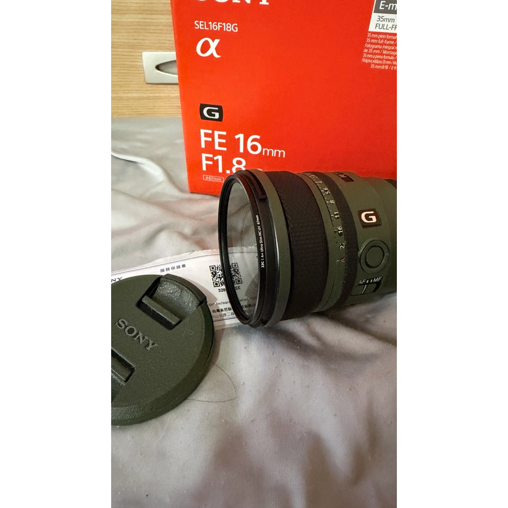 SONY FE 16 mm F1.8 G 大光圈超廣角定焦鏡頭 SEL16F18G (公司貨) 全片幅 | 蝦皮購物