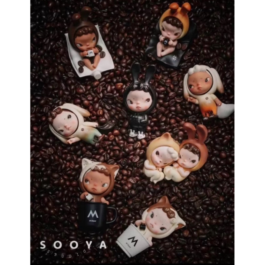 「BUY起來！！」 Sooya Studio x M Stand 咖啡系列 有咖為ban聯名設計 韓國設計師 盲盒 | 蝦皮購物