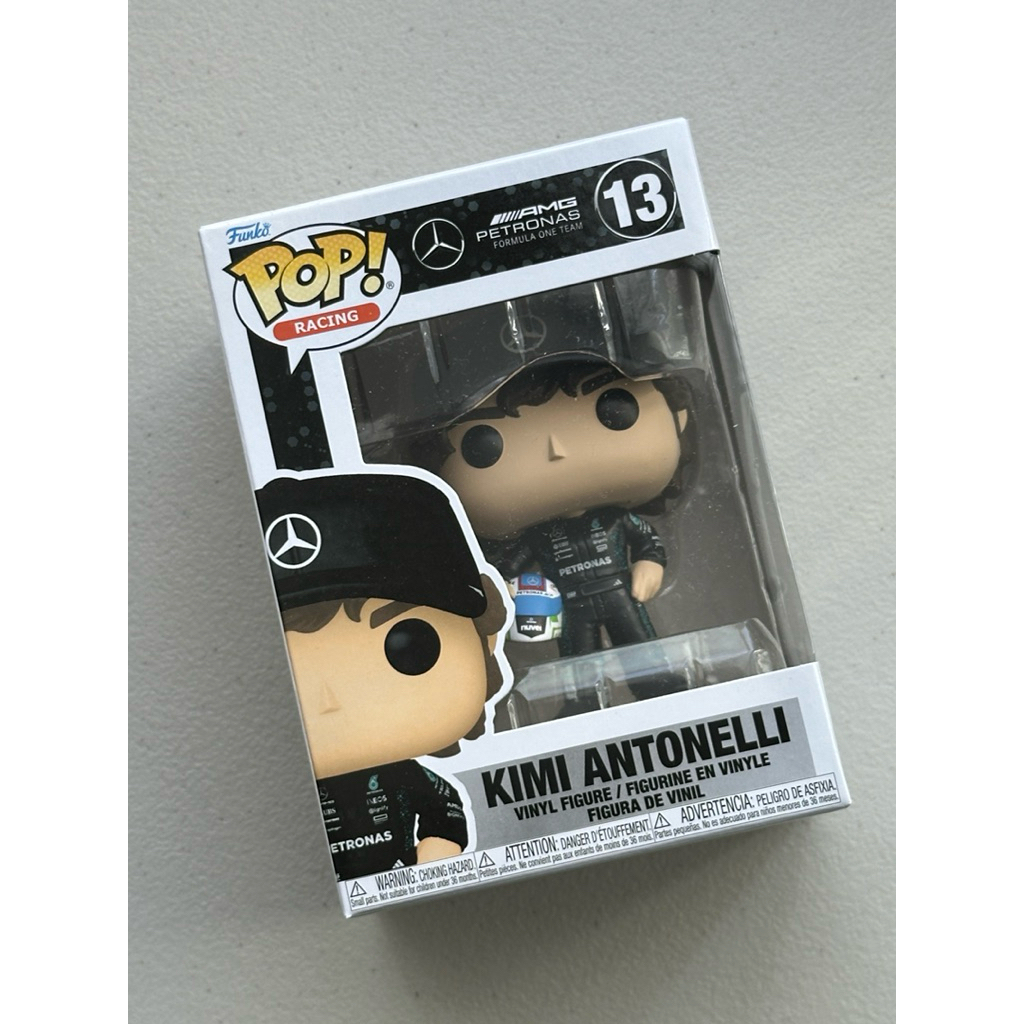 【現貨販售】Funko Pop Andrea Kimi Antonelli賓士車隊 小Kimi公仔人偶 F1周邊模型 | 蝦皮購物