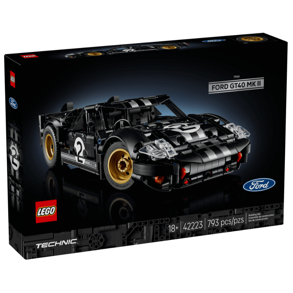 [想樂]全新 樂高 LEGO 42223 Technic 科技 1966 Ford GT40 MKII 賽車 | 蝦皮購物